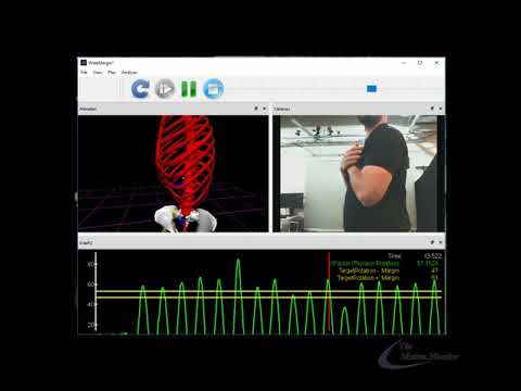 The Motionmonitor Xgen Biofeedback Example Youtube