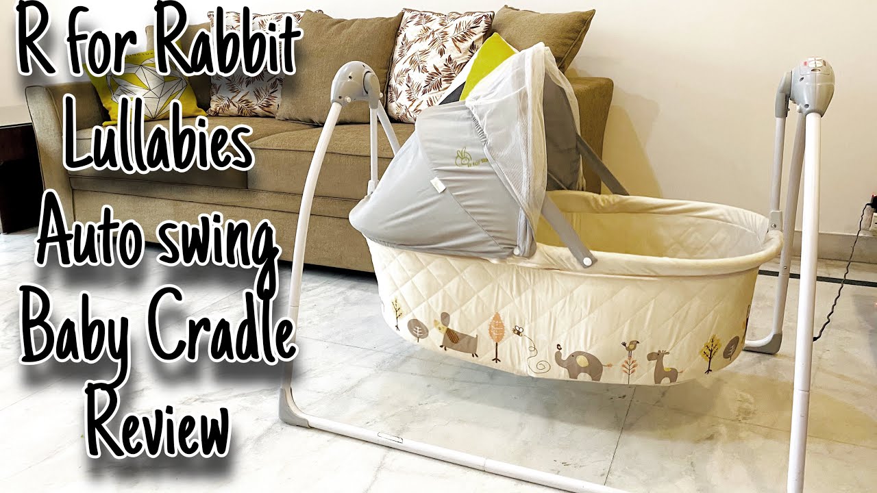 R For Rabbit Lullabies The Auto Swing Baby Cradle Review Demo