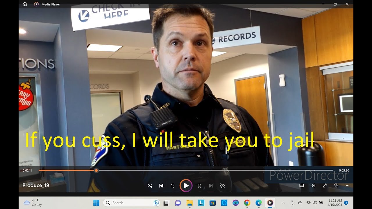 Trespassed From Police Department Youtube