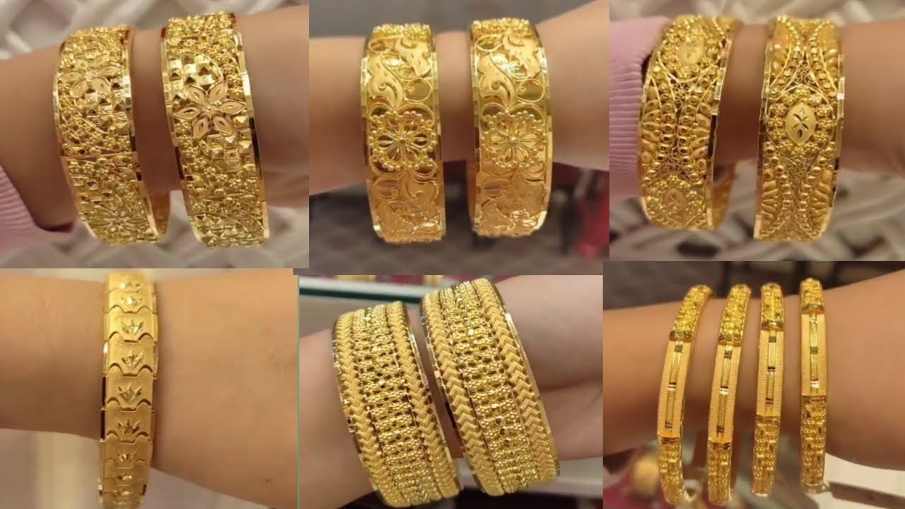 Gold Bangles Design Latest Model At Harry Brawner Blog