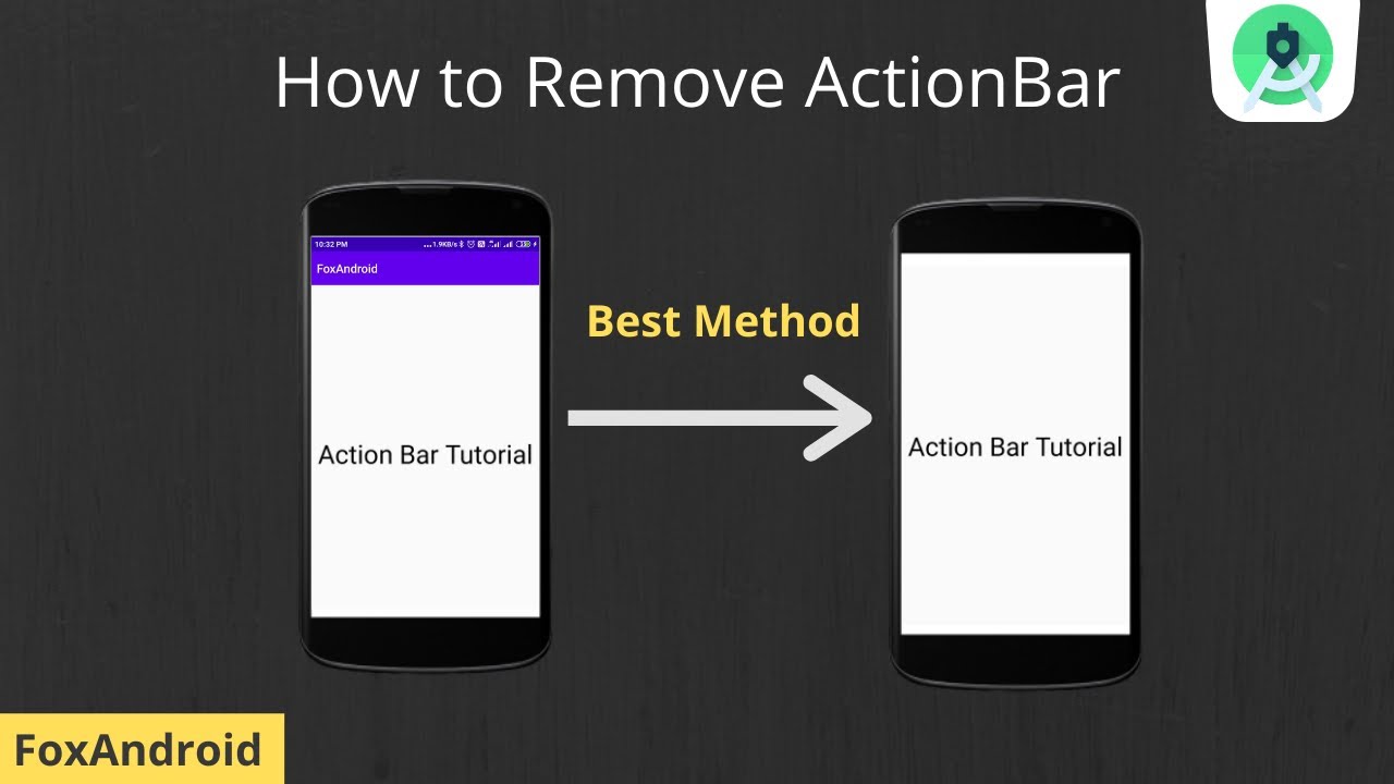 Android Studio Theme No Action Bar Garapps