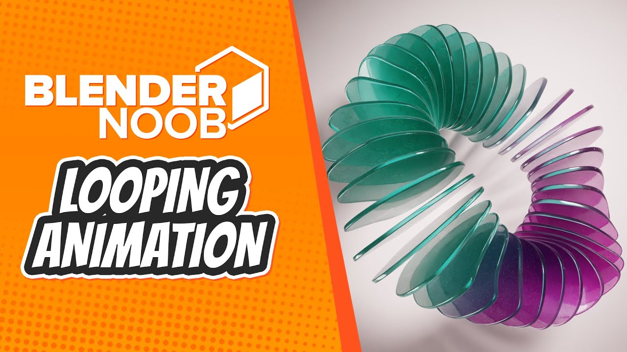 Satisfying 3d Looping Animation In Blender Youtube
