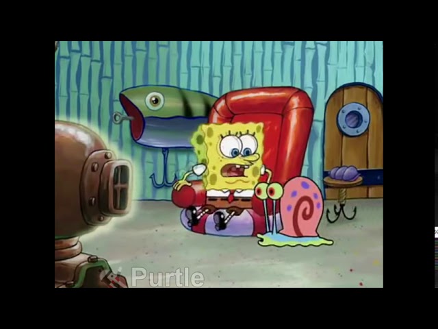 Spongebob Watching Coral