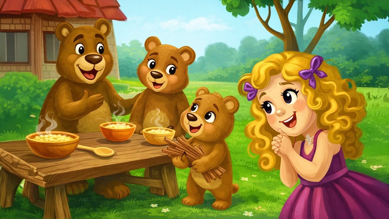 Goldilocks And The Three Bears Fairy Tales Bedtime Stories For Kids