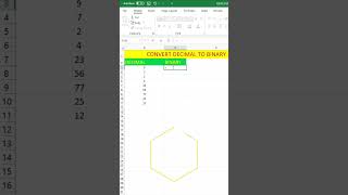 Us Tutorial Of Bin2dec Function In Ms Excel How To Convert Binary To