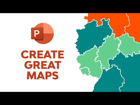 How To Create Beautiful Maps In Powerpoint Youtube