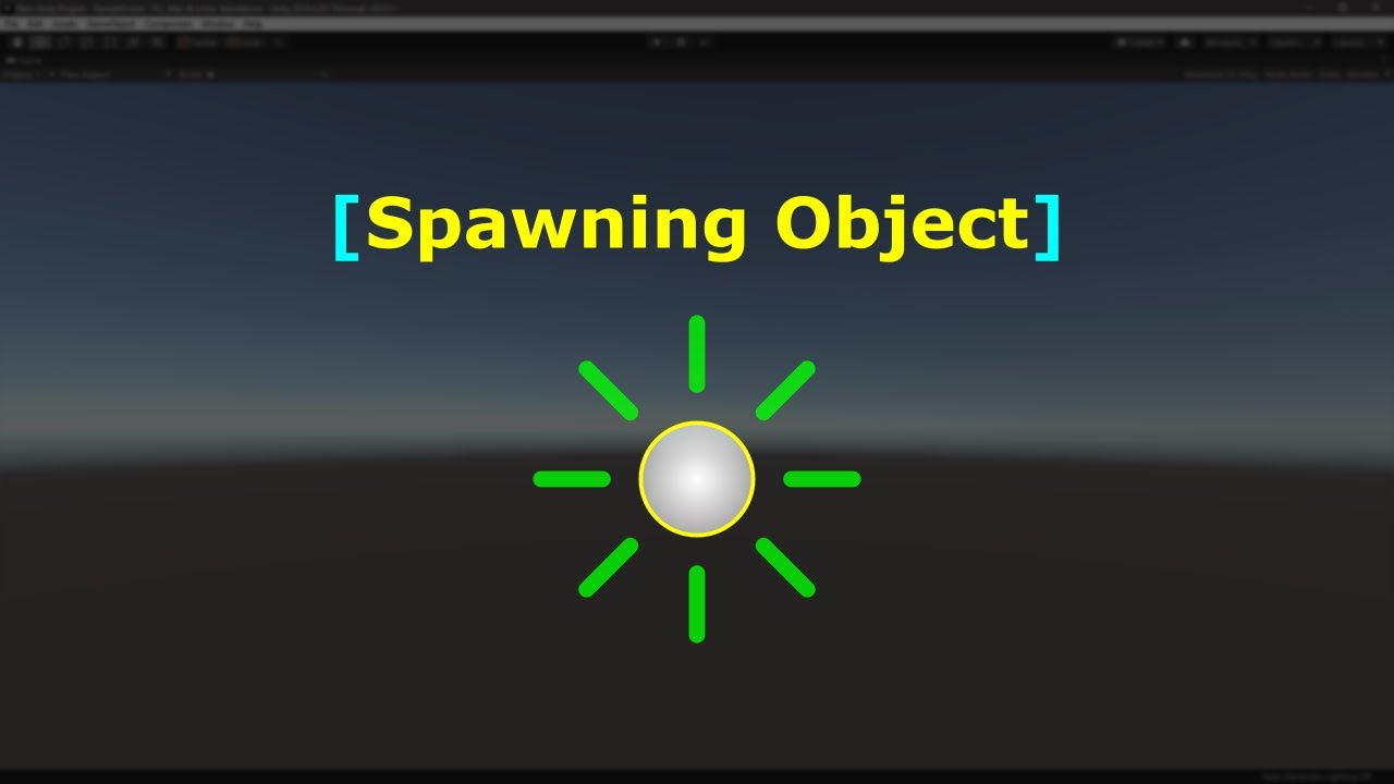 Spawning Objects In Unity Game Engine Youtube