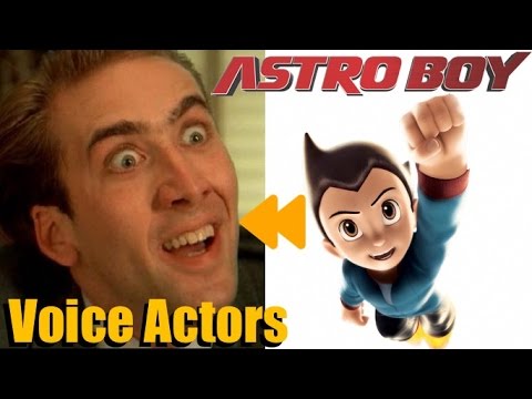 Astro Boy Voice Actors And Characters Youtube