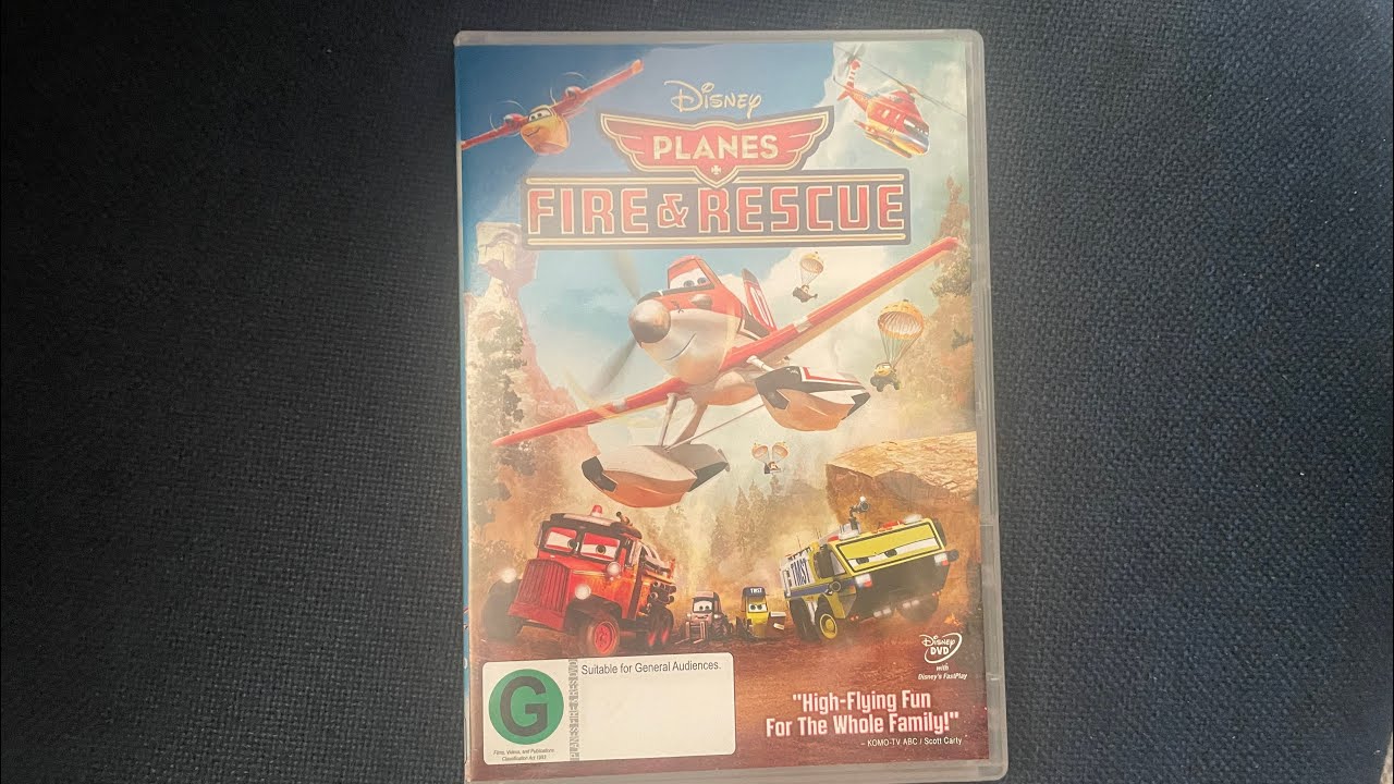 Opening To Planes Fire And Rescue 2014 Dvd Youtube