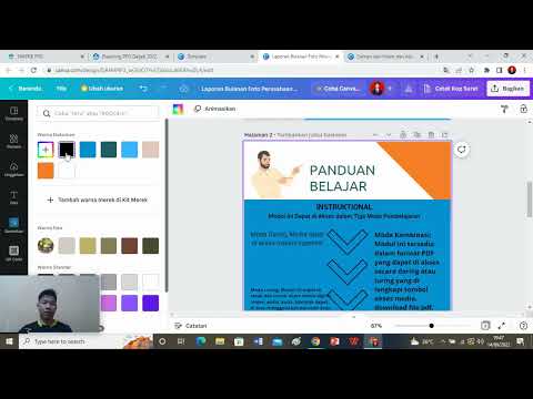 Membuat E Modul Interaktif Dengan Canva Youtube