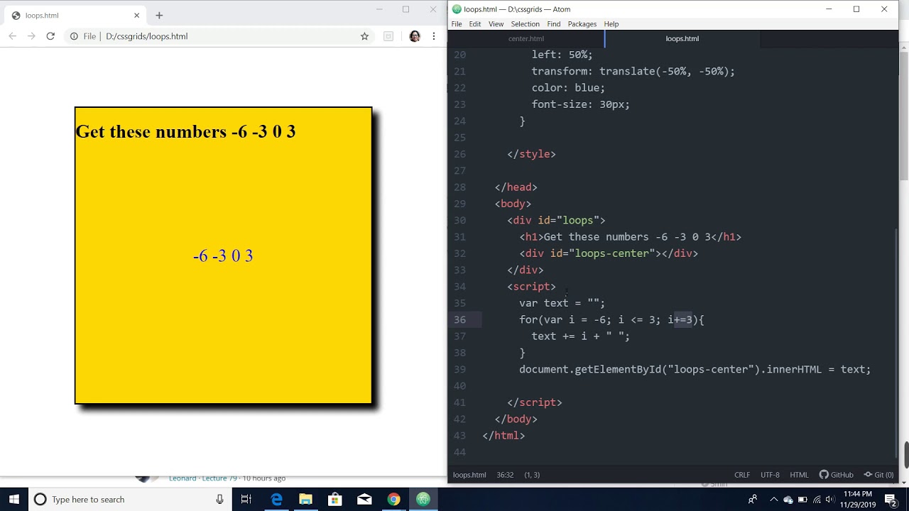 Javascript For Loops Youtube
