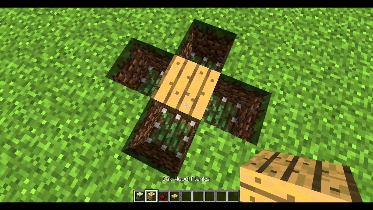 Minecraft Simple Trap Tutorial Youtube