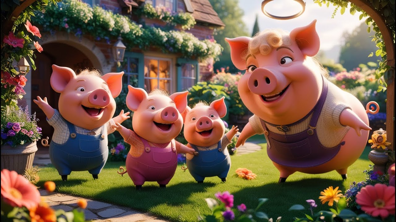 Three Little Pigs And The Wolf Youtube