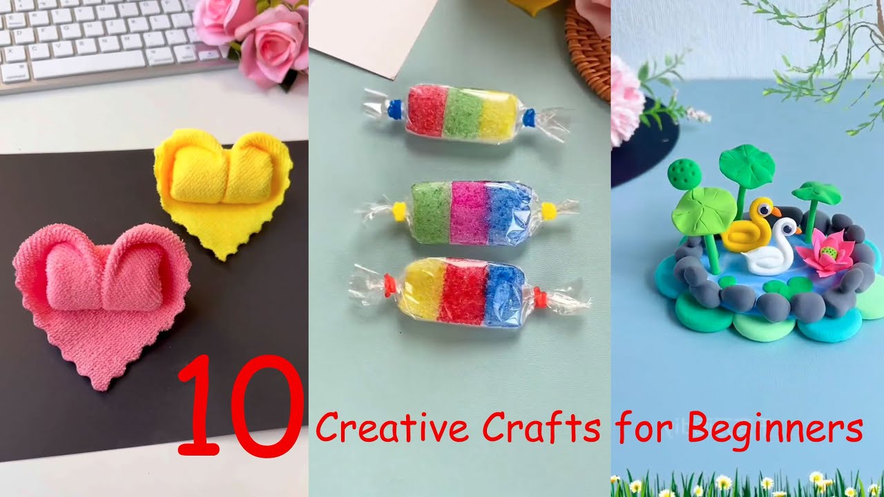 10 Beautiful Diy Craft Tutorial Craft For Beginners Youtube