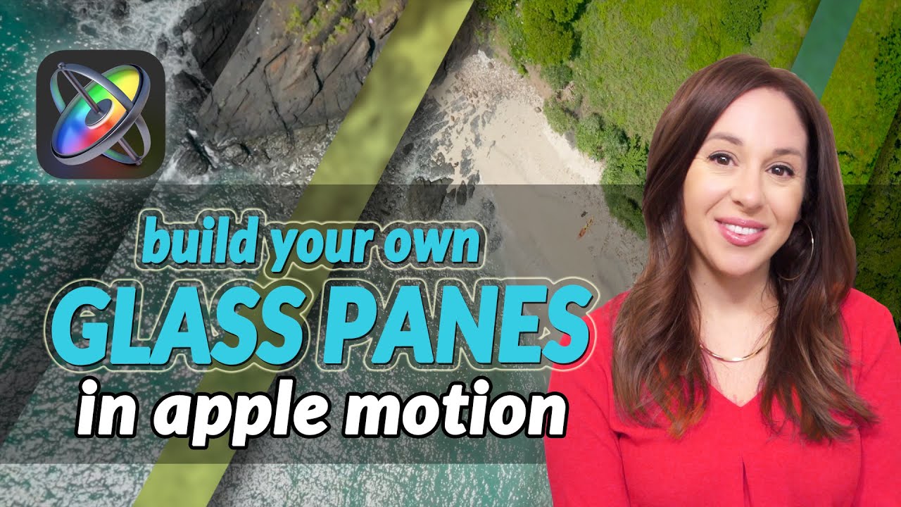 Glass Pane Effects Apple Motion Tutorial Youtube