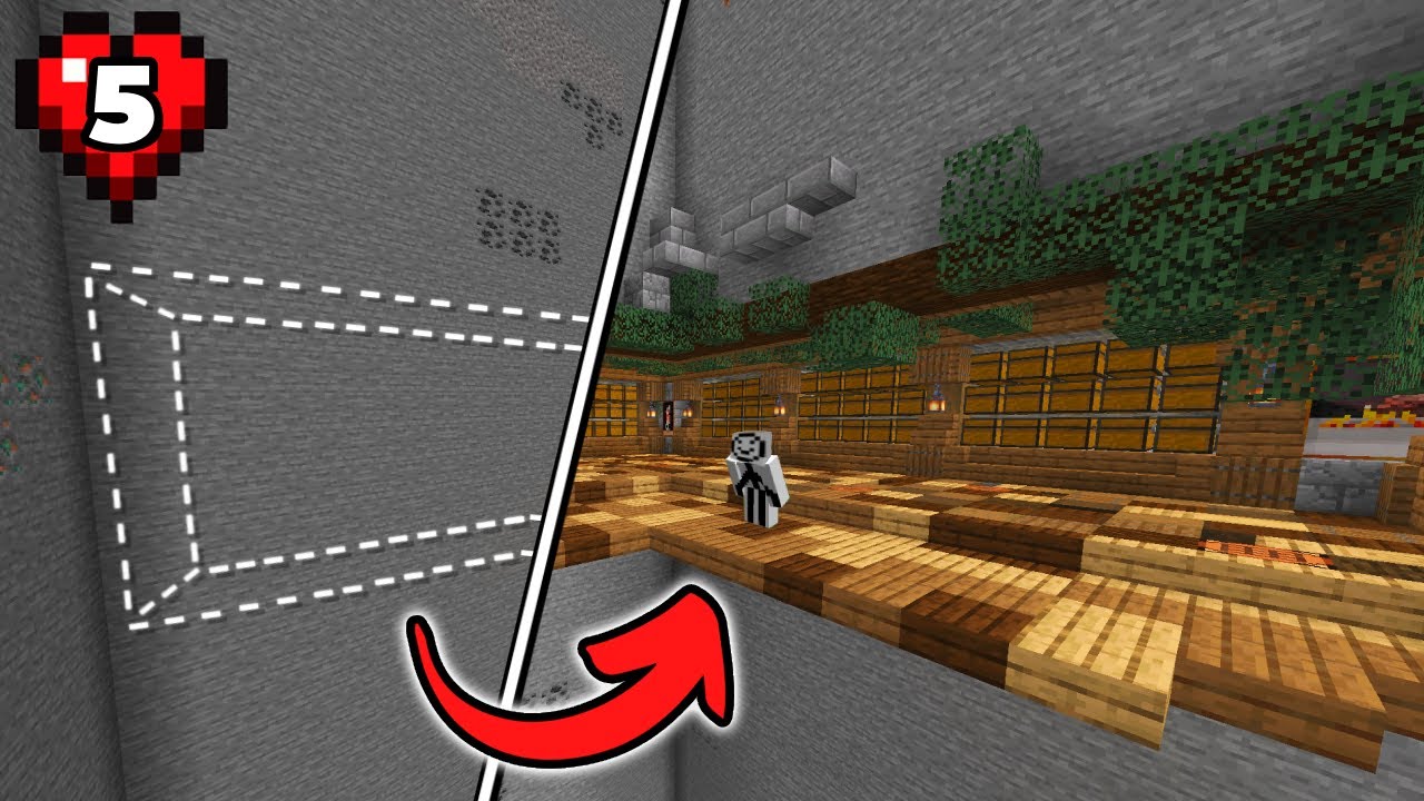 Hice Mi Base En Un Chunk Youtube