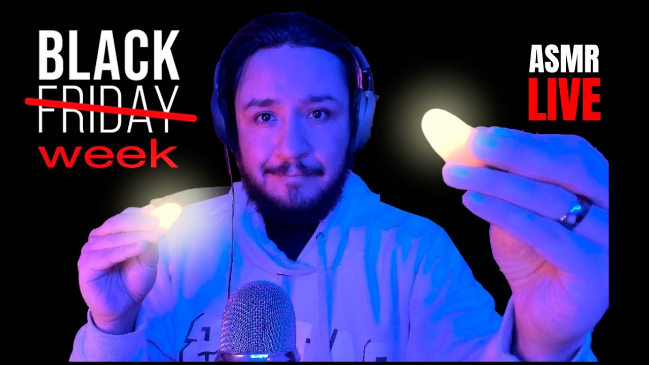 тнр Asmr En Vivo Para Dormir En Minutos тнр Black Friday ёят Youtube
