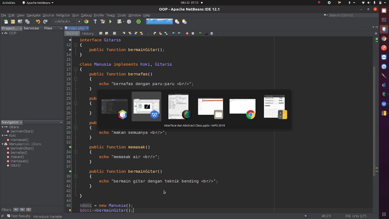 6 Oop Interface Dan Abstract Class Youtube