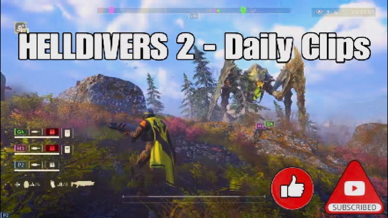Helldivers 2 Daily Clips Youtube