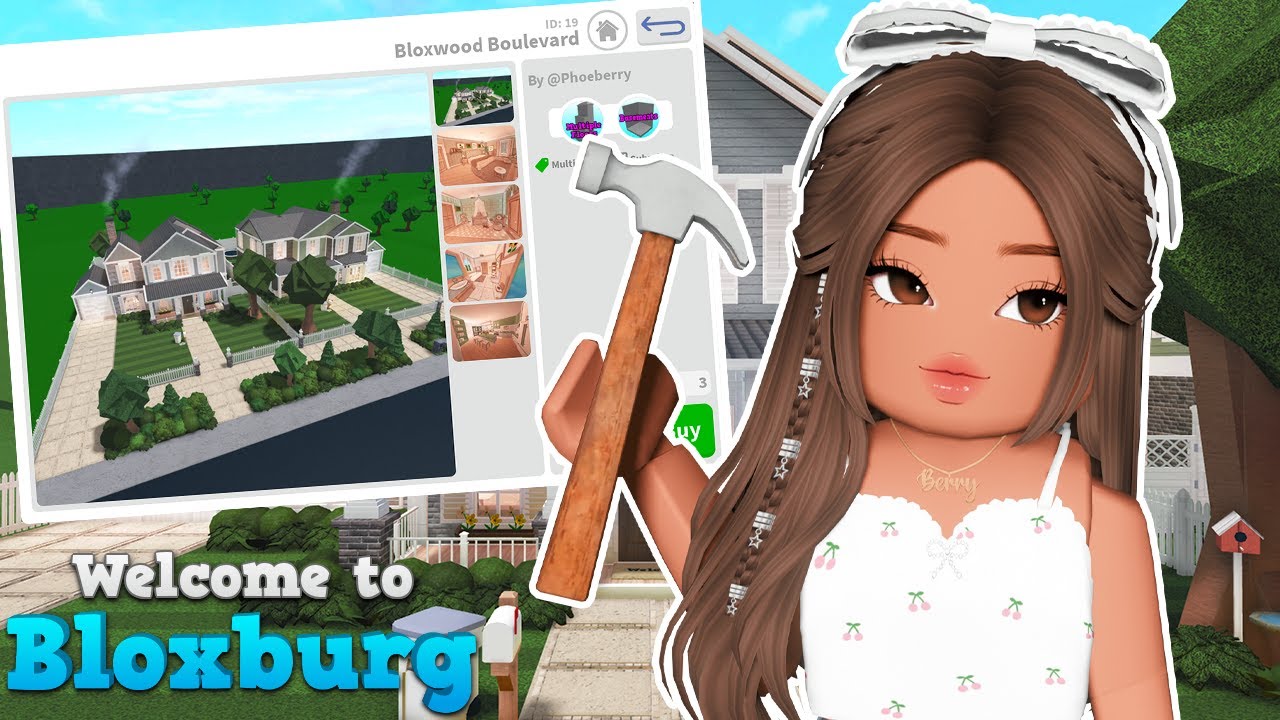 рџџўmy Prebuilt House Is On Bloxburg рџ ё Youtube