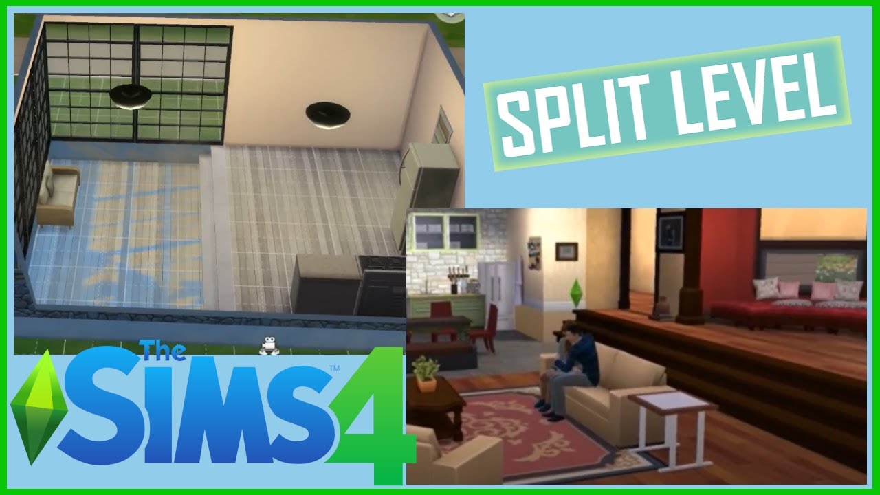 How To Split Levels Sims 4 Tutorial Youtube