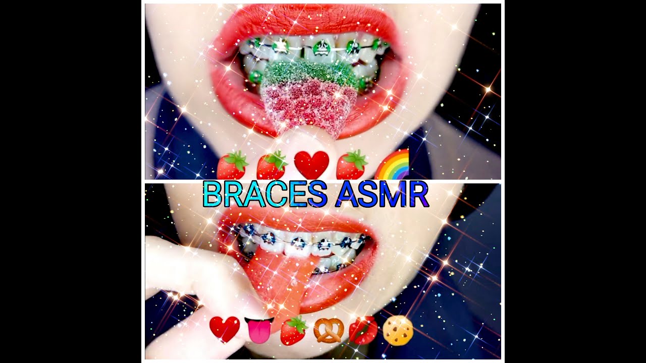 Strawberry Braces Asmr Youtube