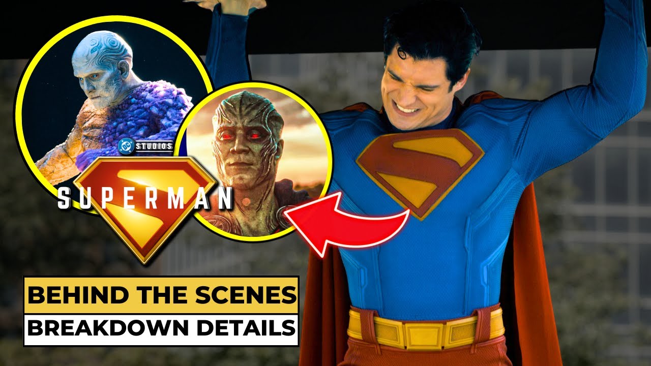 Superman Trailer Behind The Scenes Breakdown Details Easter Eggs