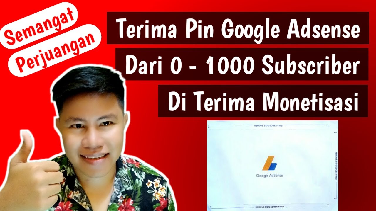 Cara Masukin Pin Google Adsense Youtube