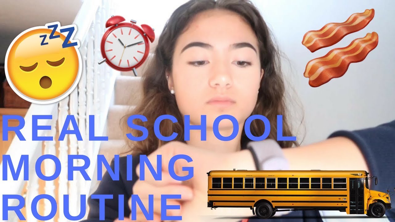 Real School Morning Routine Youtube