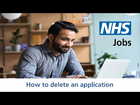 How To Delete Applications On Nhs Jobs