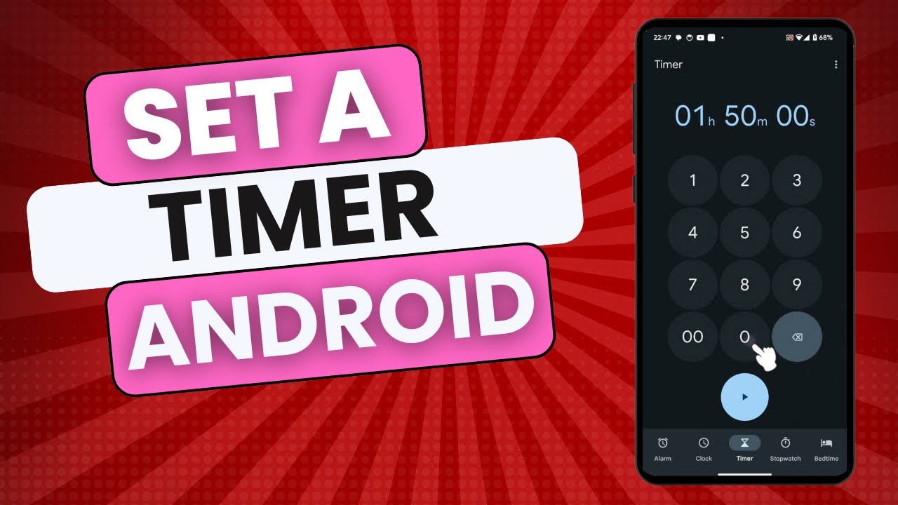 How To Set A Timer On Android Youtube