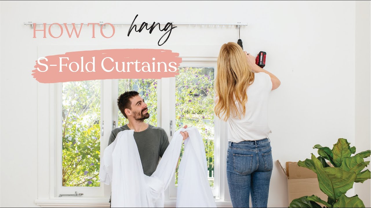 How To Hang S Fold Sheers Youtube