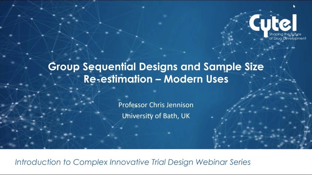 Group Sequential Designs And Sample Size Re Estimation Modern Uses