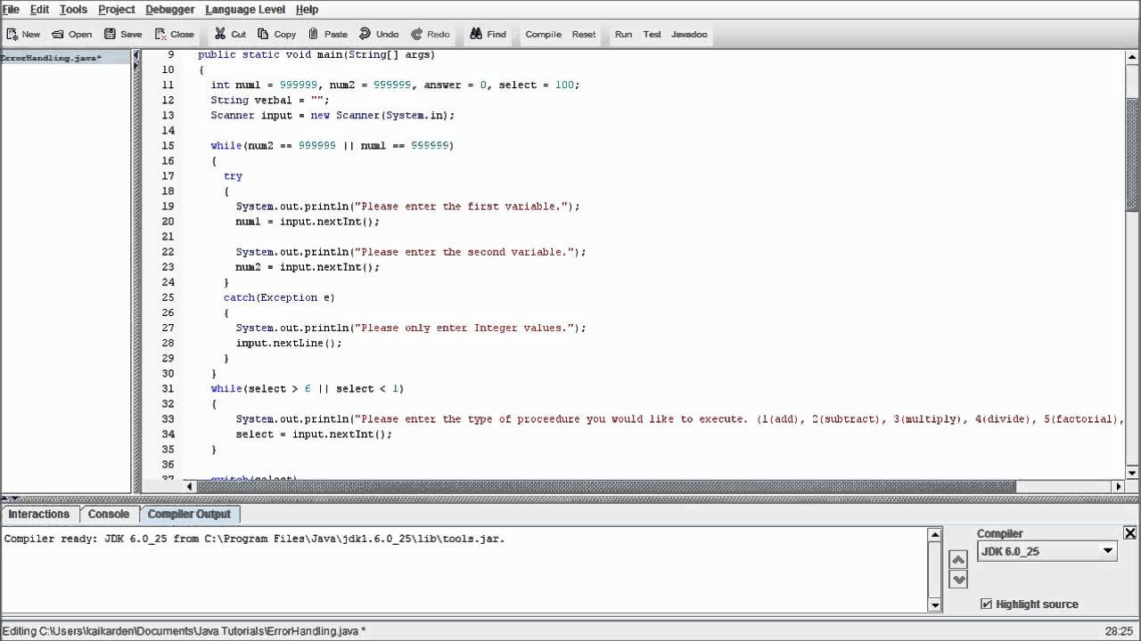 Java Tutorial For Beginners 10 For Loops Continued