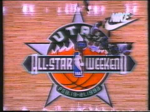 Nba All Star Game 1993 No Commentary Live Audio 1 12 Youtube