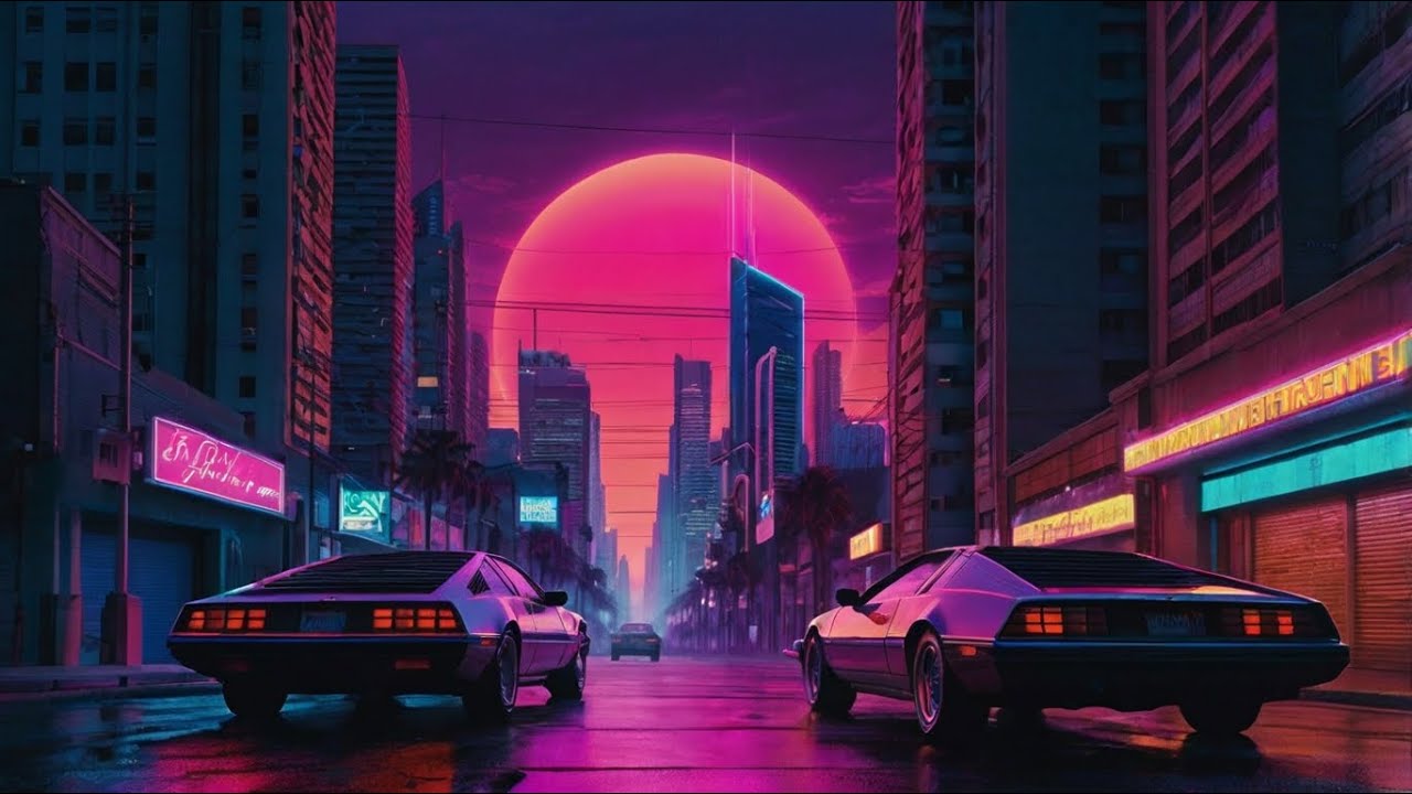 Outrun The Night A Synthwave Mix Youtube