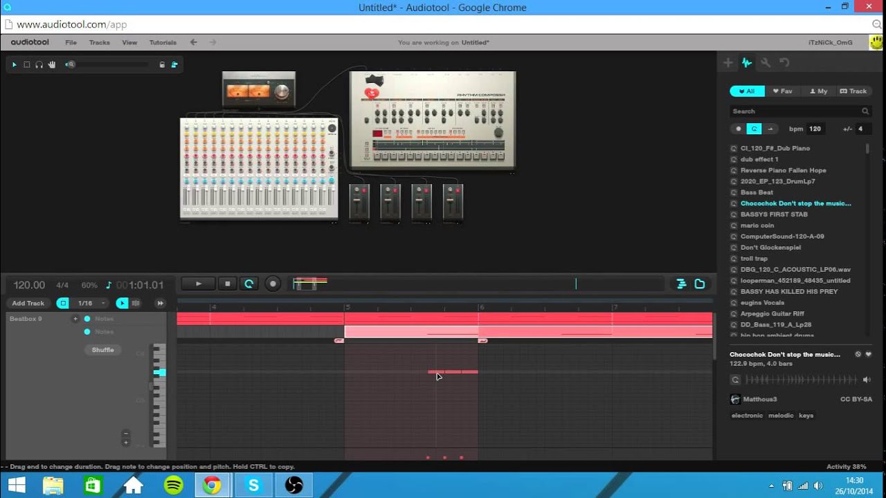 Audiotool Tutorial Part 1 Youtube