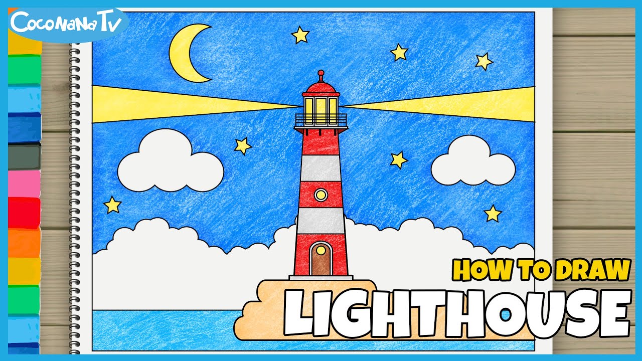 How To Draw Lighthouse