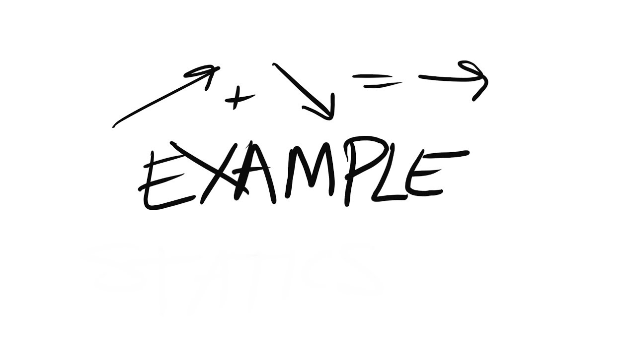 Vector Addition Example Youtube