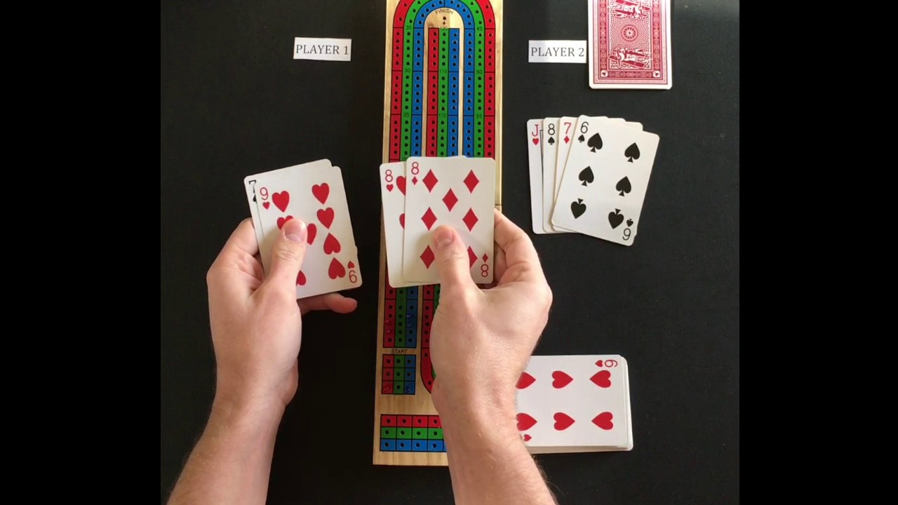How To Play Cribbage 2 Players Youtube
