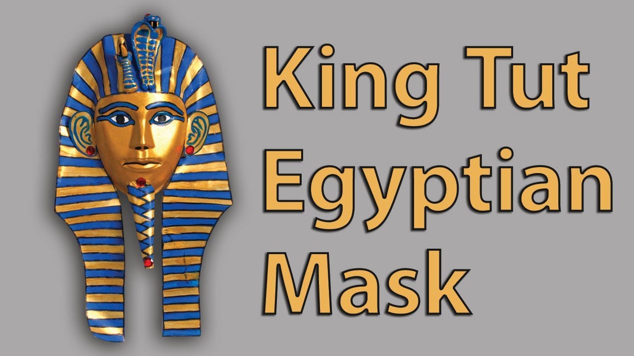 King Tut Egyptian Mask Project 98 Youtube