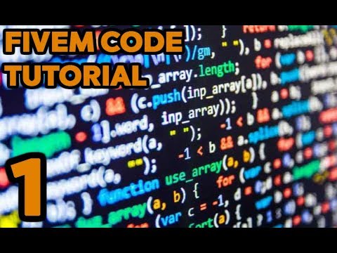 Fivem Code Tutorial 1 Lua Youtube