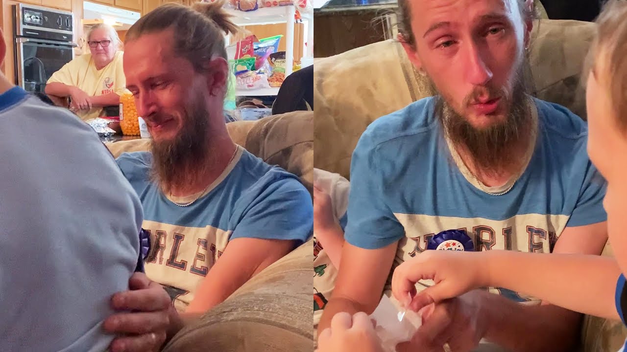 Emotional Adoption Moments 6 Y O Boy Surprising Stepdad With Adoption