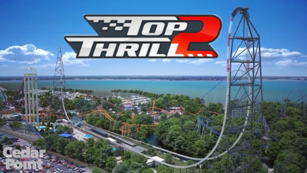 Top Thrill 2 Animation At Cedar Point 2024 Coaster Youtube