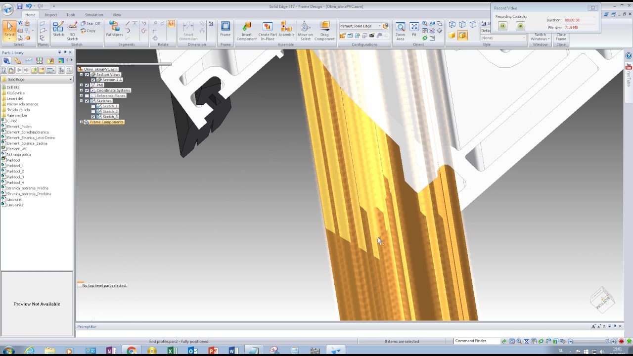 Solid Edge Frame Design At Catherine Moore Blog