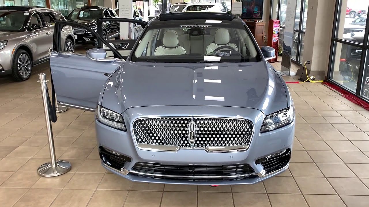 In Depth View At The 2020 Lincoln Continental 3 0 L V6 Twin Turbo Black