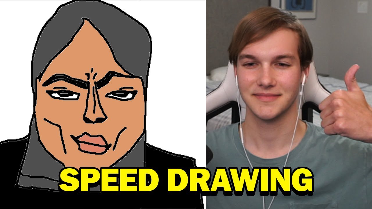 Speed Drawing Viewers Youtube