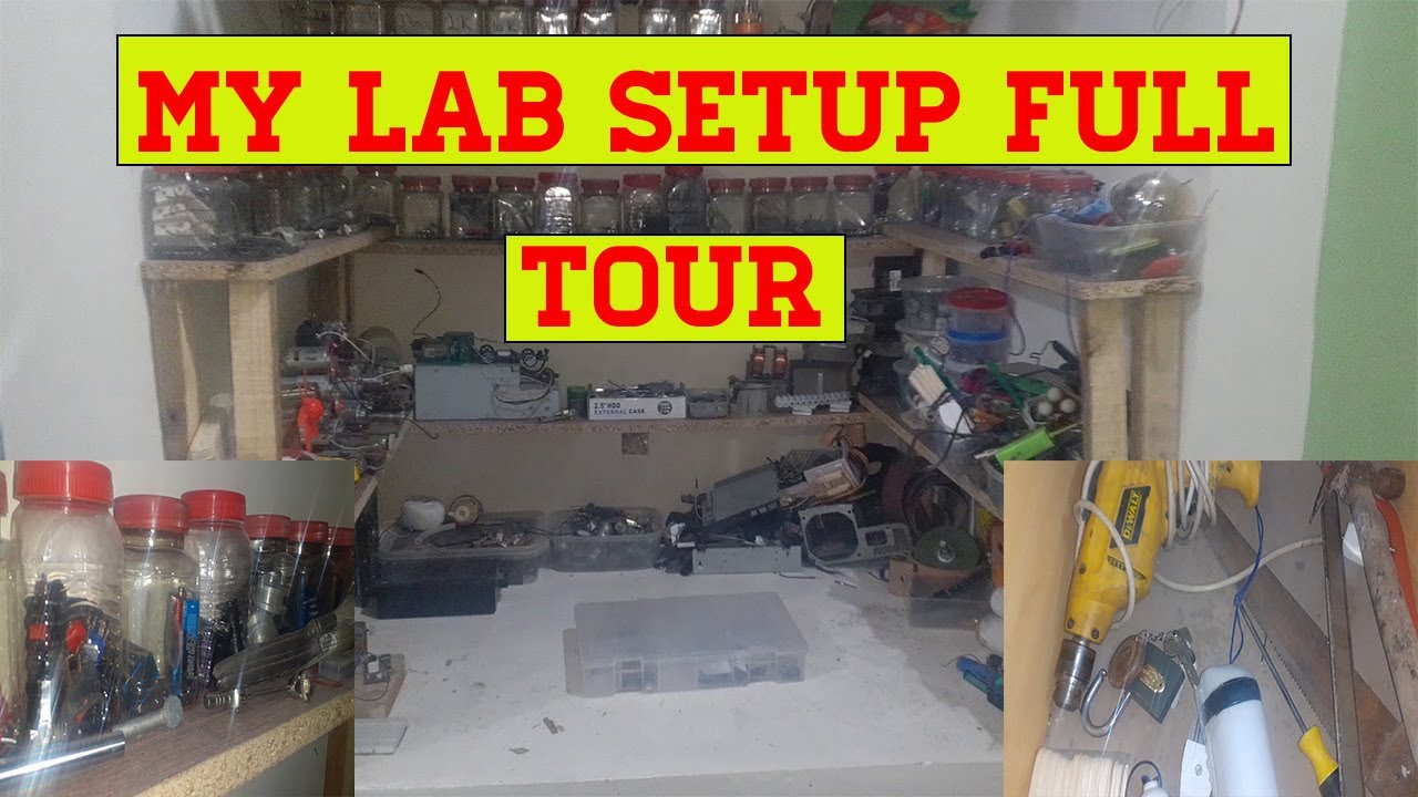My Lab Setup Tour Meri Diy Lab Ka Tour Learn Amazing Homemade