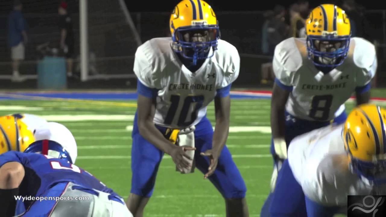 Marcus Terrell Qb 10 Official Mid Season Highlight Reel 2012 Crete