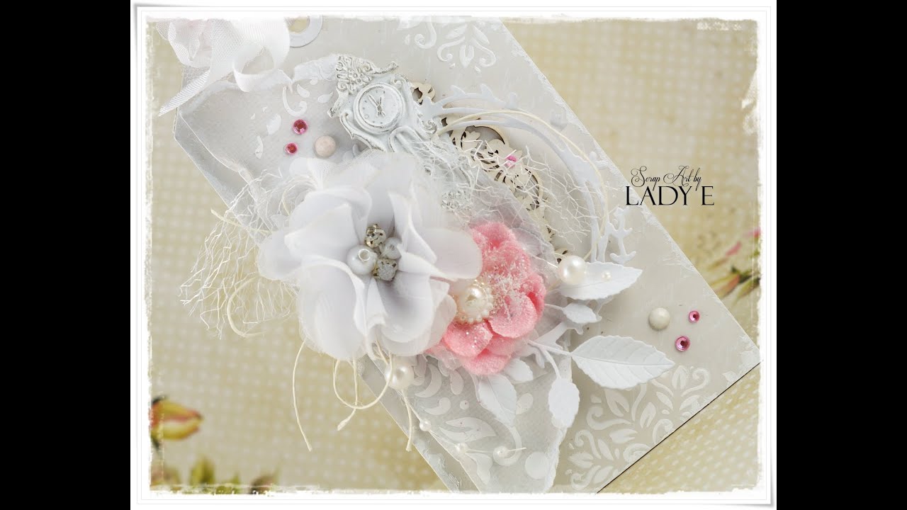 Shabby Chic Tag Tutorial Youtube
